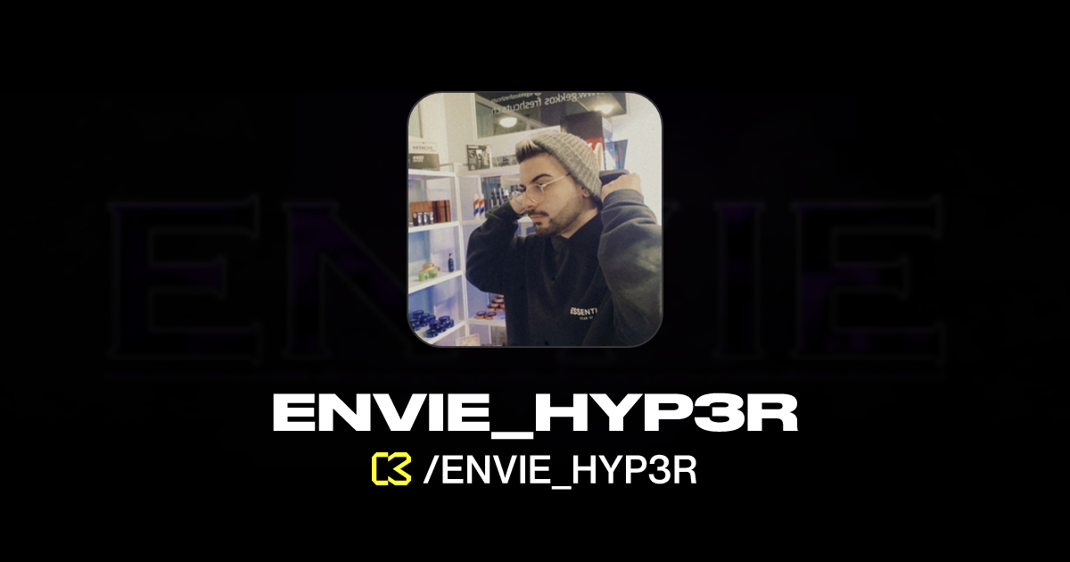 ENVIE_HYP3R (@ENVIE_HYP3R) | Konect