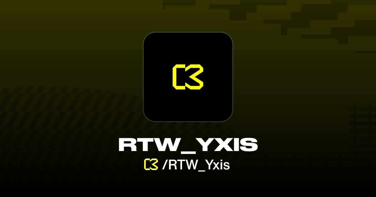 RTW_Yxis (@RTW_Yxis) | Konect