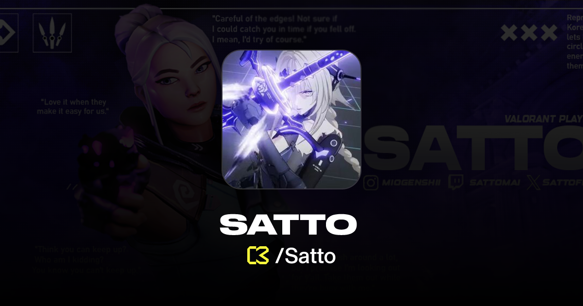 Satto (@Satto) | Konect