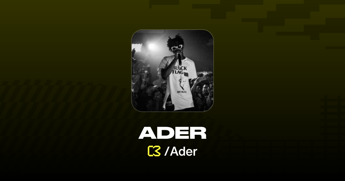 Ader (@Ader) | Konect