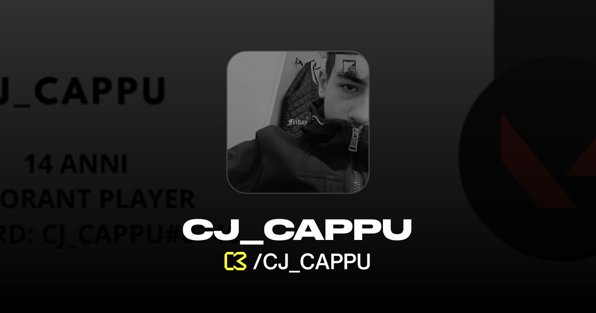 CJ_CAPPU (@CJ_CAPPU) | Konect