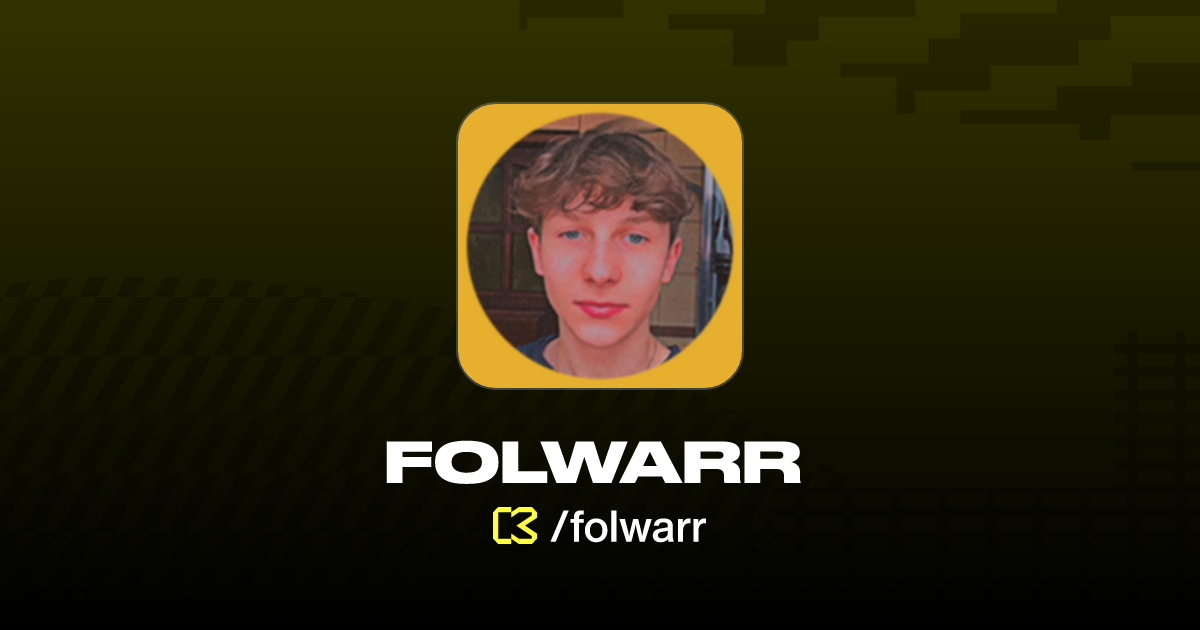 folwarr (@folwarr) | Konect
