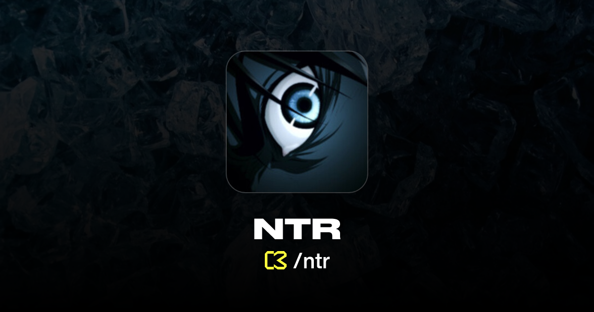 ntr (@ntr) | Konect
