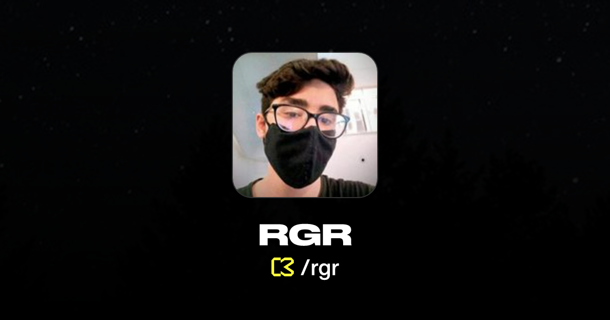 rgr (@rgr) | Konect