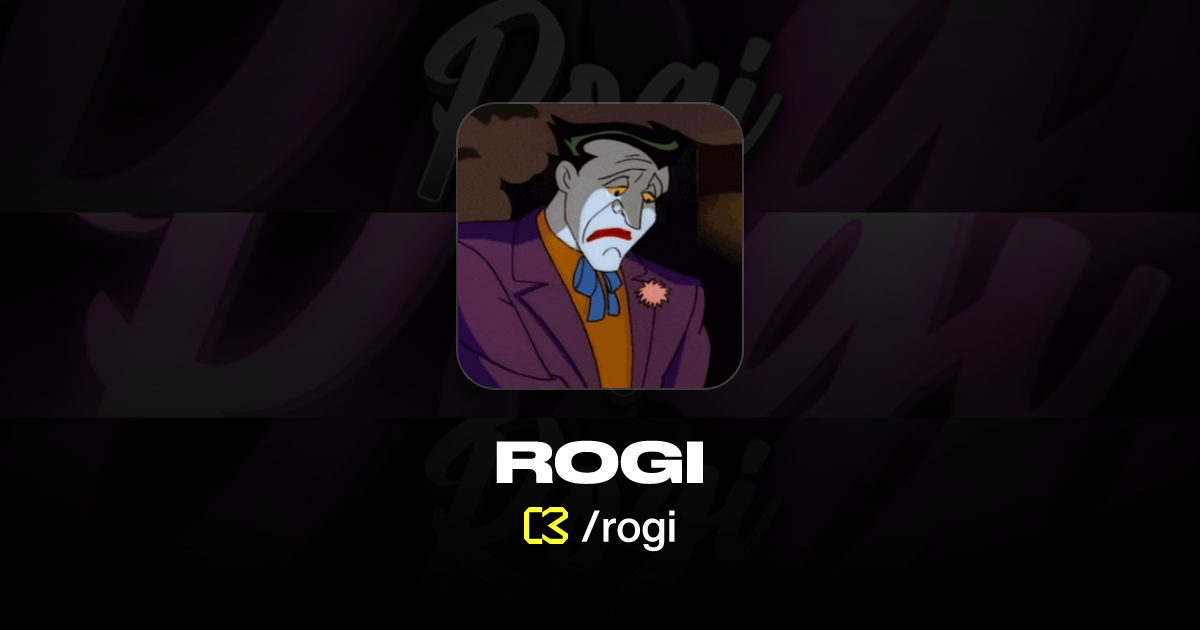 rogi (@rogi) | Konect