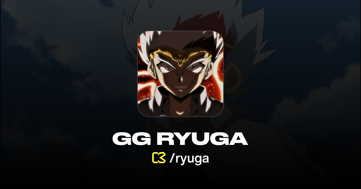 GG Ryuga (@ryuga) | Konect