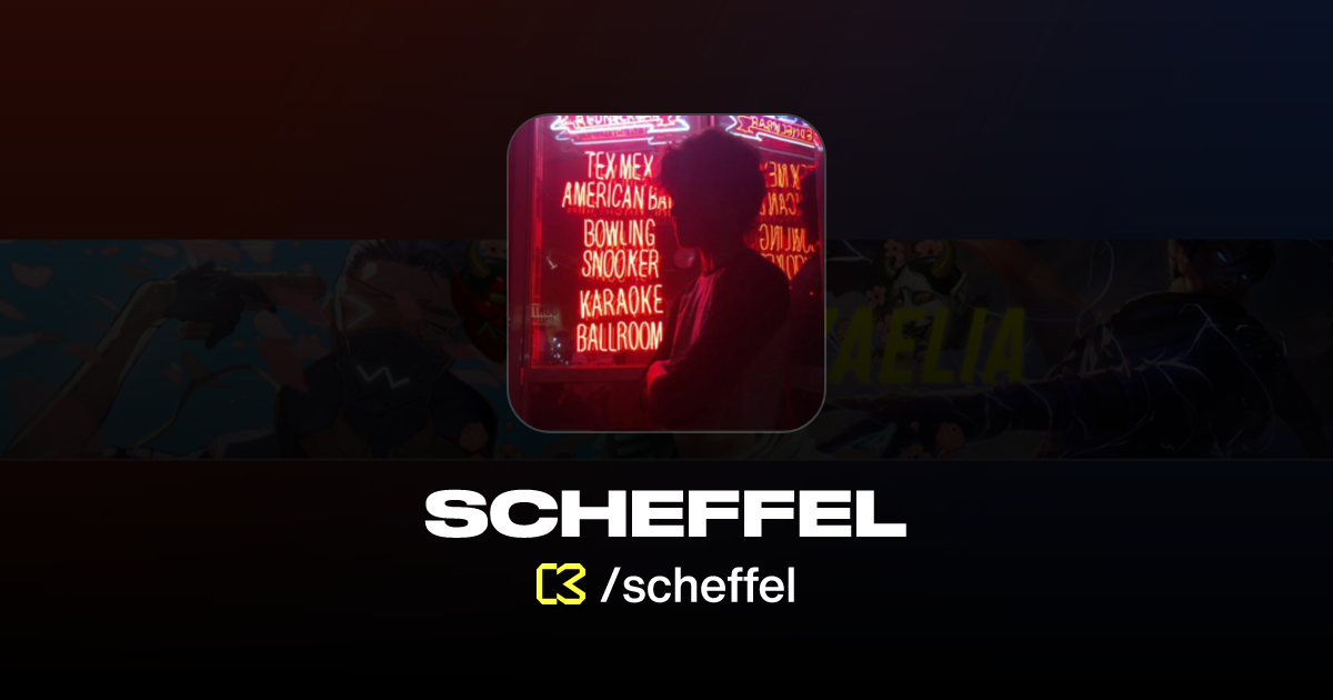 Scheffel (@scheffel) | Konect